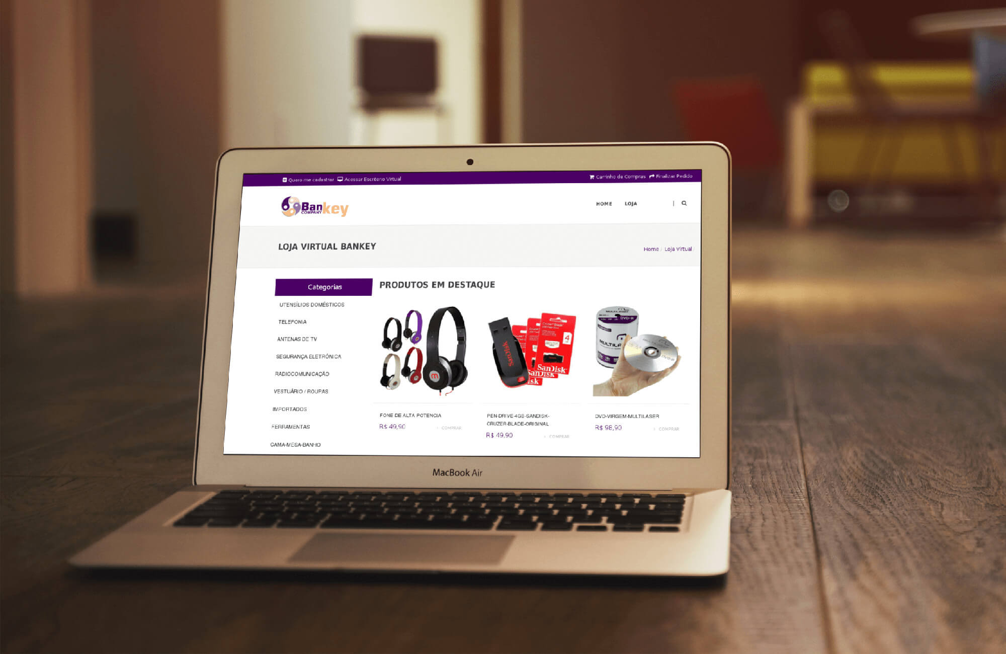 Sistema Bankey InvestCompany | Agência Softr : Foco e Soluções